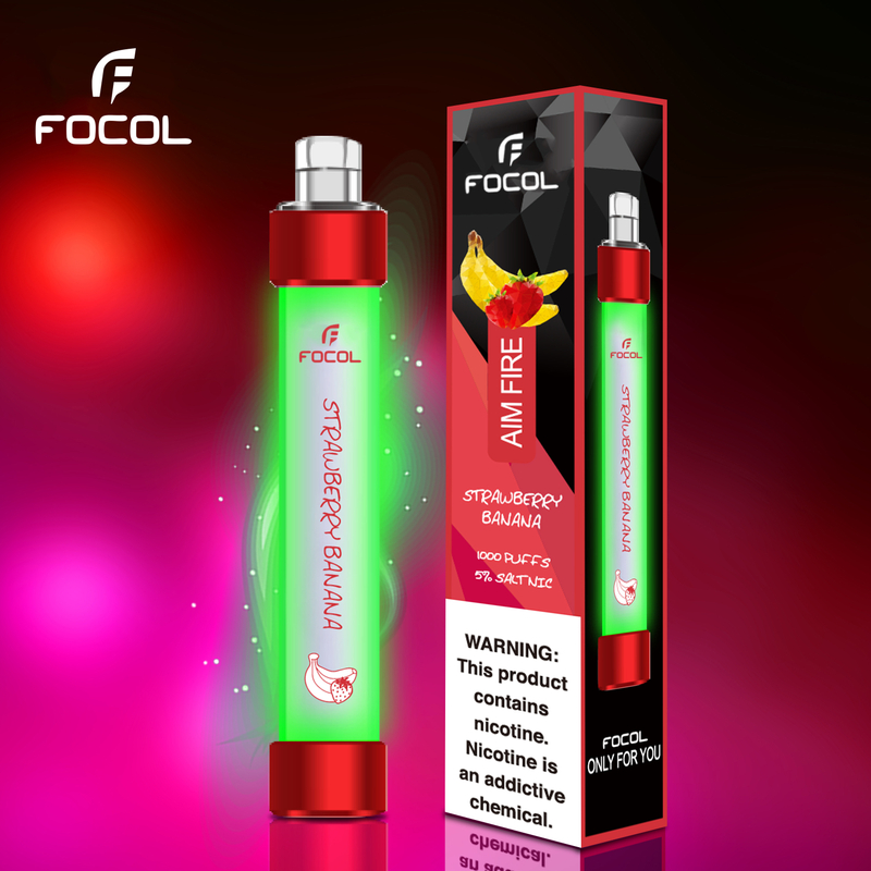 4ml Disposable Vape 1000puffs Vaporizer with RGB Light from China ...